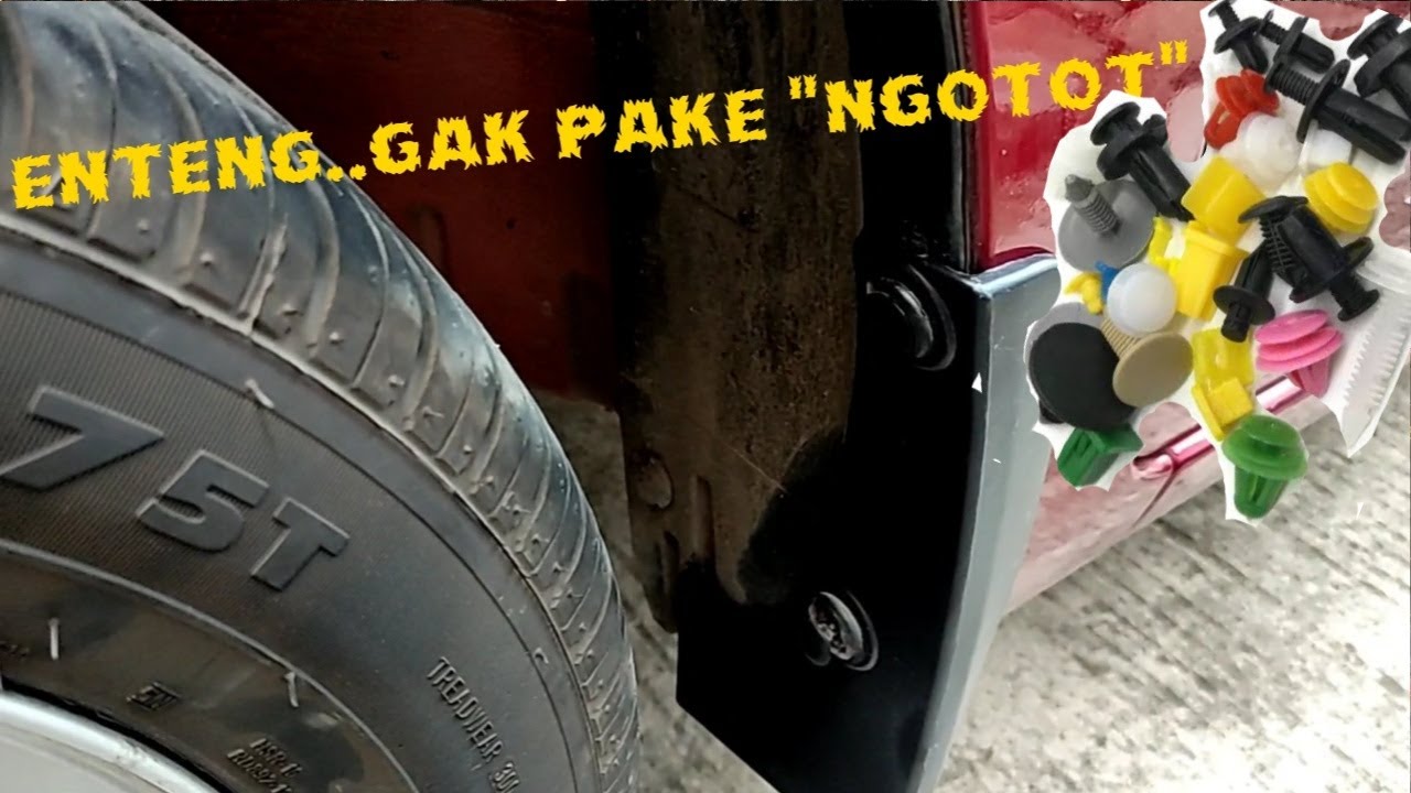 Mudah..! cara pasang klip rivet / kancing rivet di mobil. Pemula gak ...