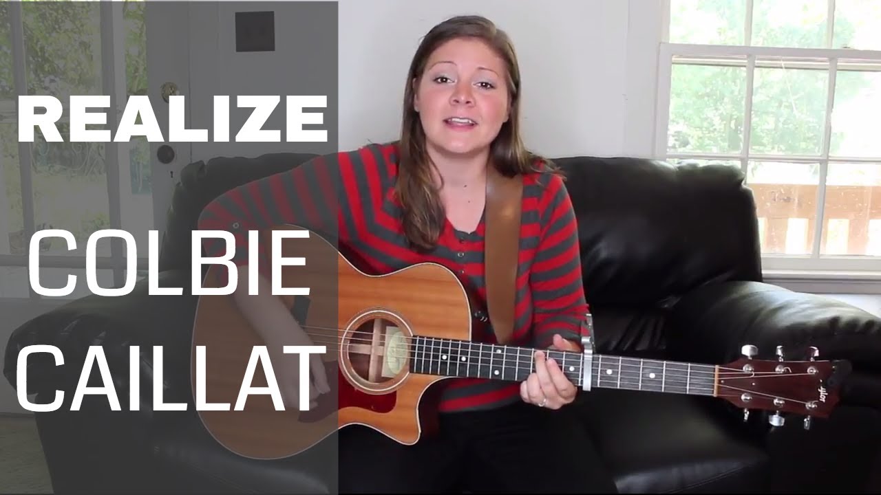 REALIZE - COLBIE CAILLAT [ACOUSTIC COVER] - YouTube