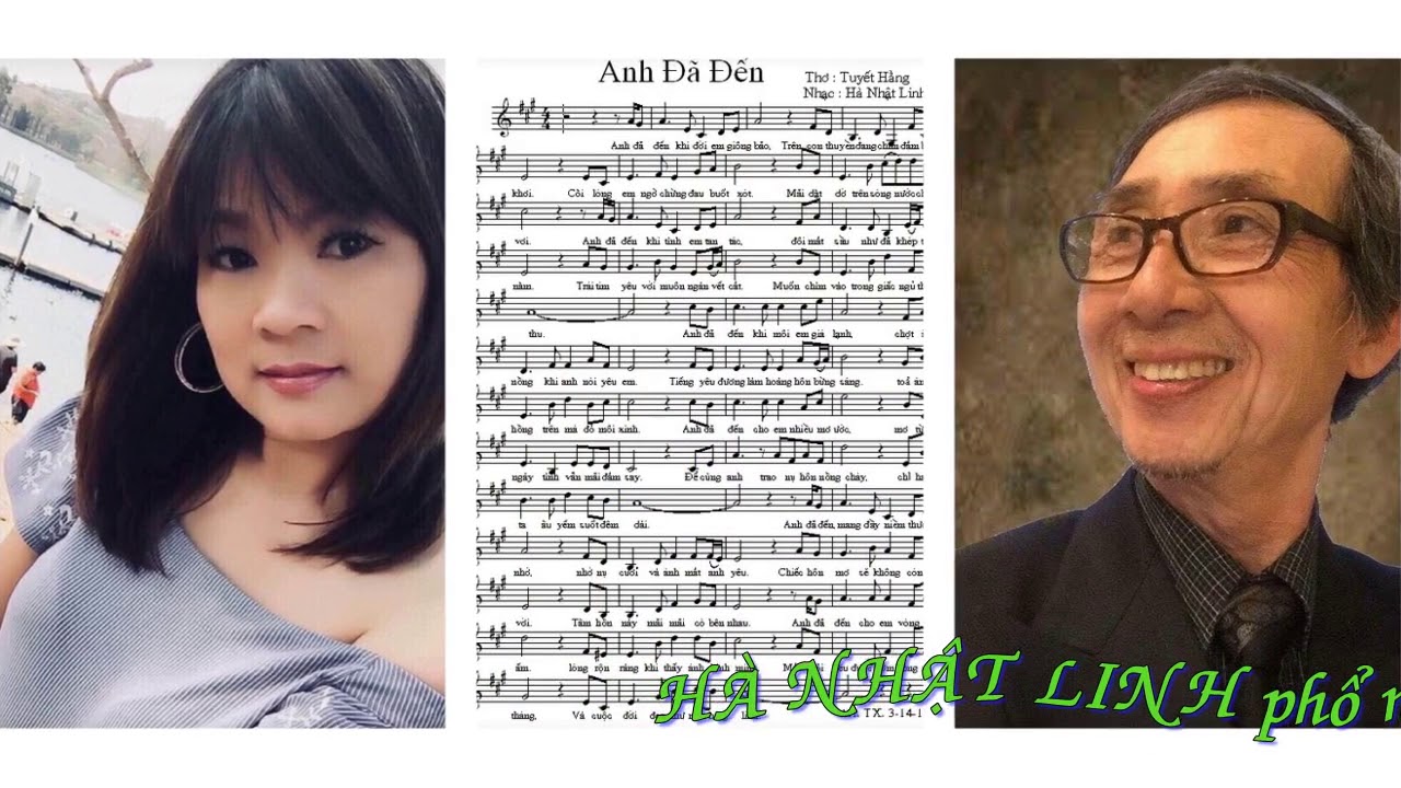 ANH ĐÃ ĐẾN /Thơ HELEN CAO, Nhạc HÀ NHẬT LINH, Ca sĩ VŨ THÚY - YouTube
