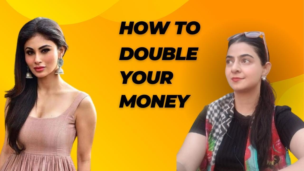 how mouni roy doubles her money - YouTube
