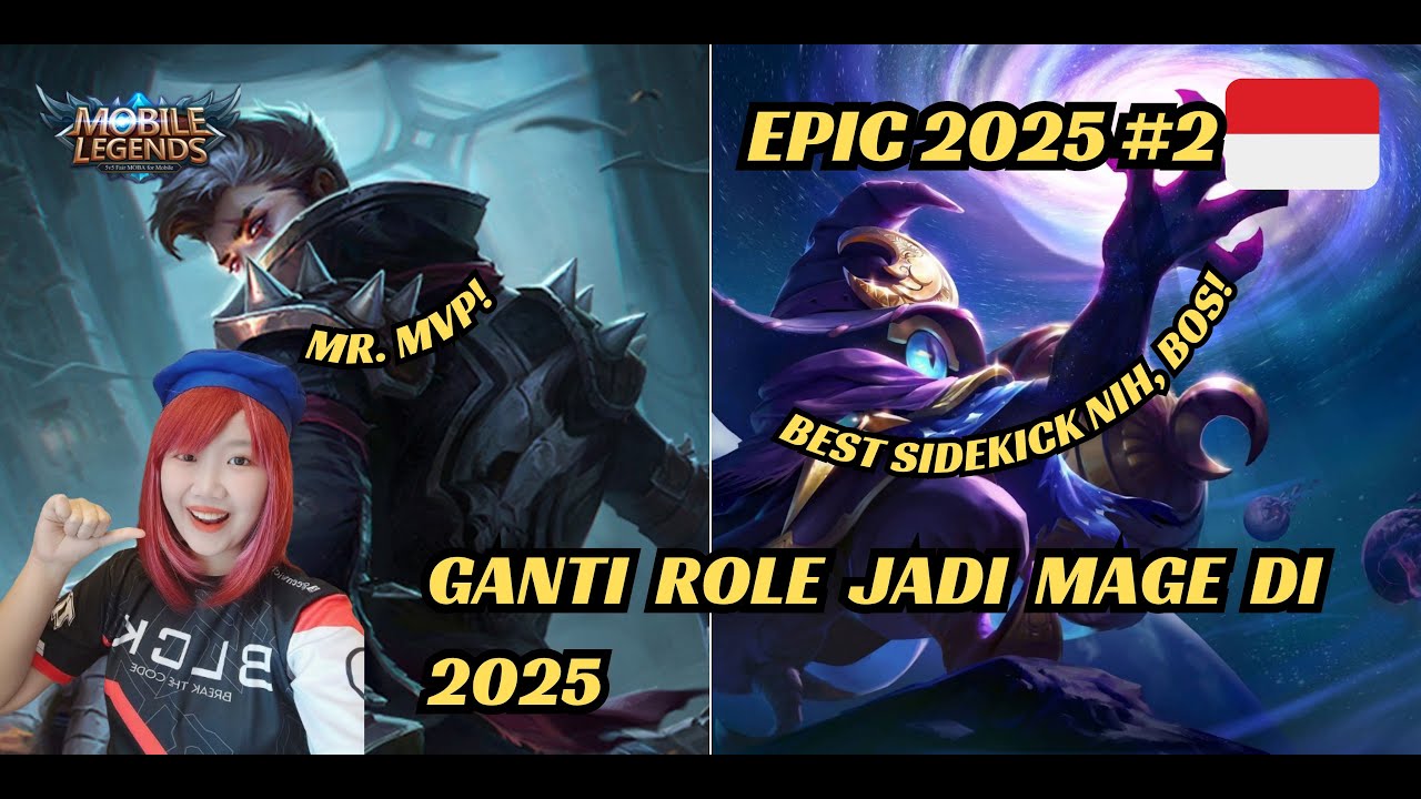 BEST SIDEKICK, NIH, BOSS!! - EPIC RANK - MLBB 2025 #1 - YouTube