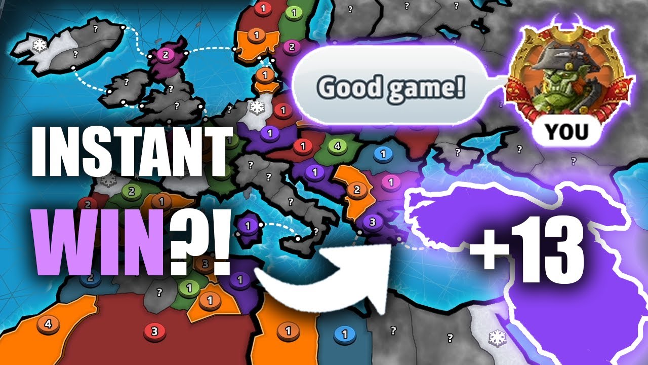 The obscene +13 troop bonus on Turn 2... | RISK - YouTube
