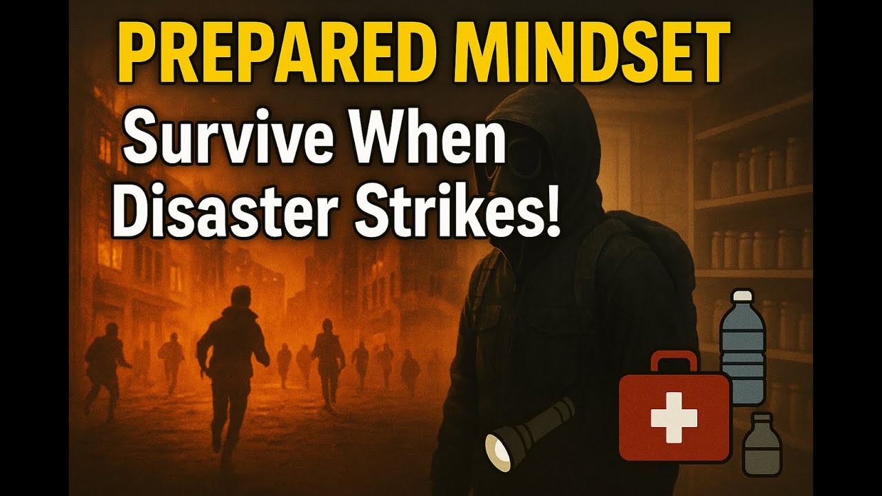 Prepared Mindset Survive When Disaster Strikes - YouTube