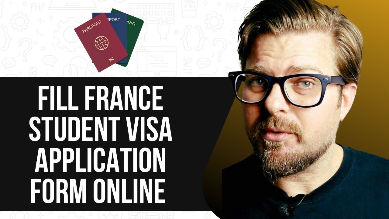 HOW TO FILL FRANCE STUDENT VISA APPLICATION FORM ONLINE 2025! (FULL ...