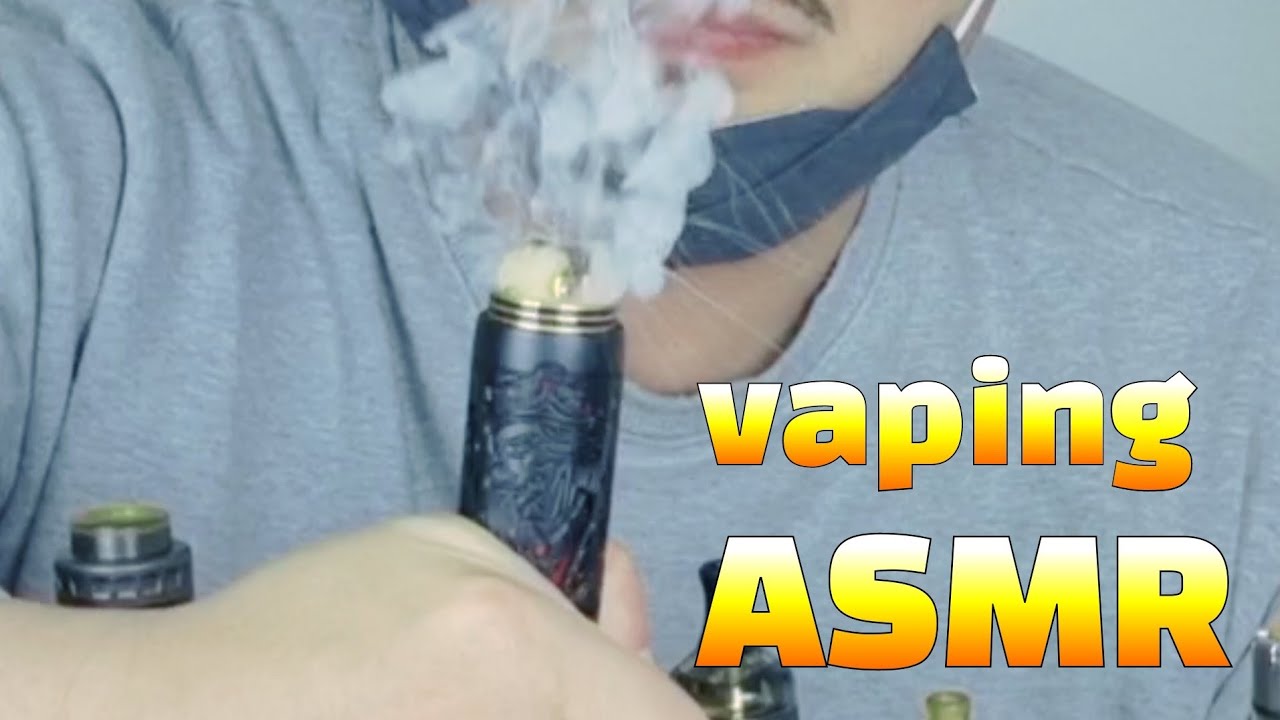 vaping ASMR VAPE asmr rta rda mech mod - YouTube