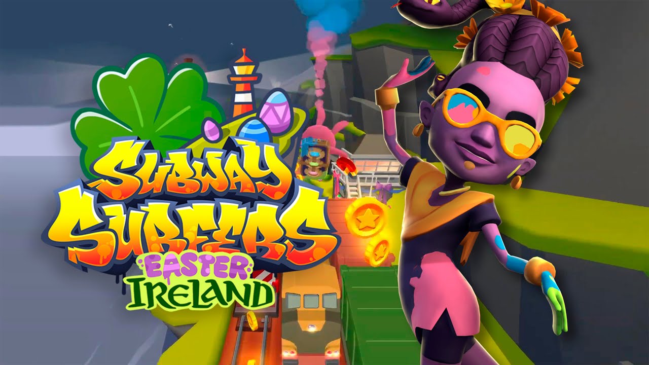 SUBWAY SURFERS EASTER IRELAND 2024 : MOIRA HOLI OUTFIT - YouTube