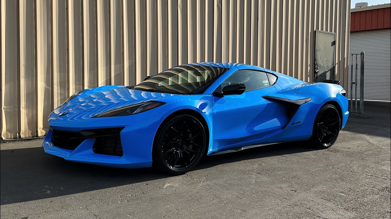 2023 C8 Corvette Z06 full body wrap in Fusion Paint Protection Film ...