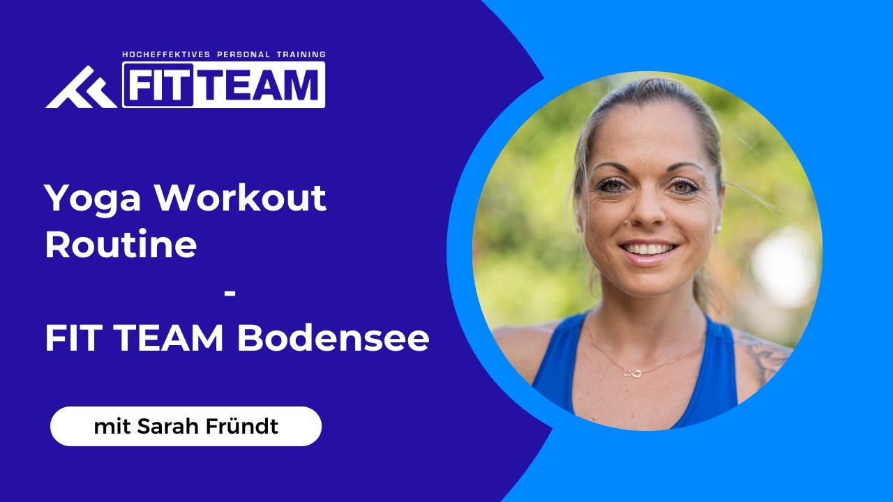 Yoga Workout Routine | Achtsamkeit am Morgen | FIT TEAM Personal ...