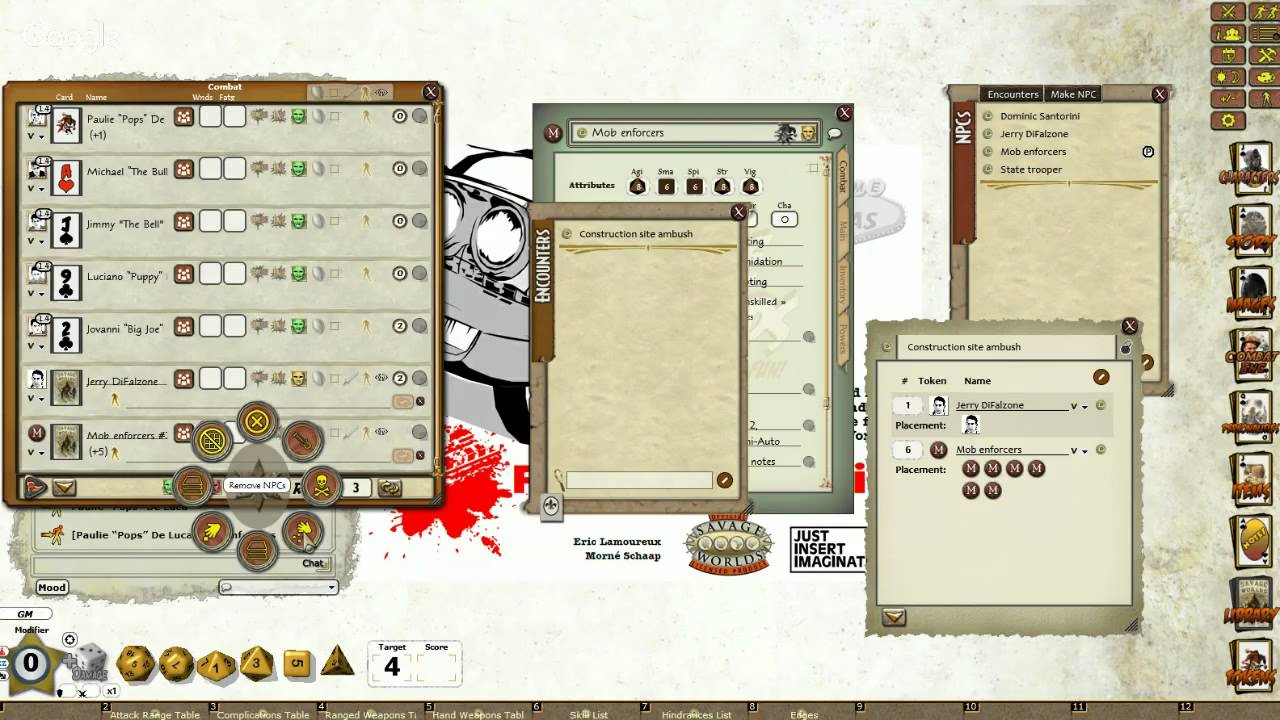 Fantasy Grounds Tutorial: Savage Worlds NPC & Allies - YouTube