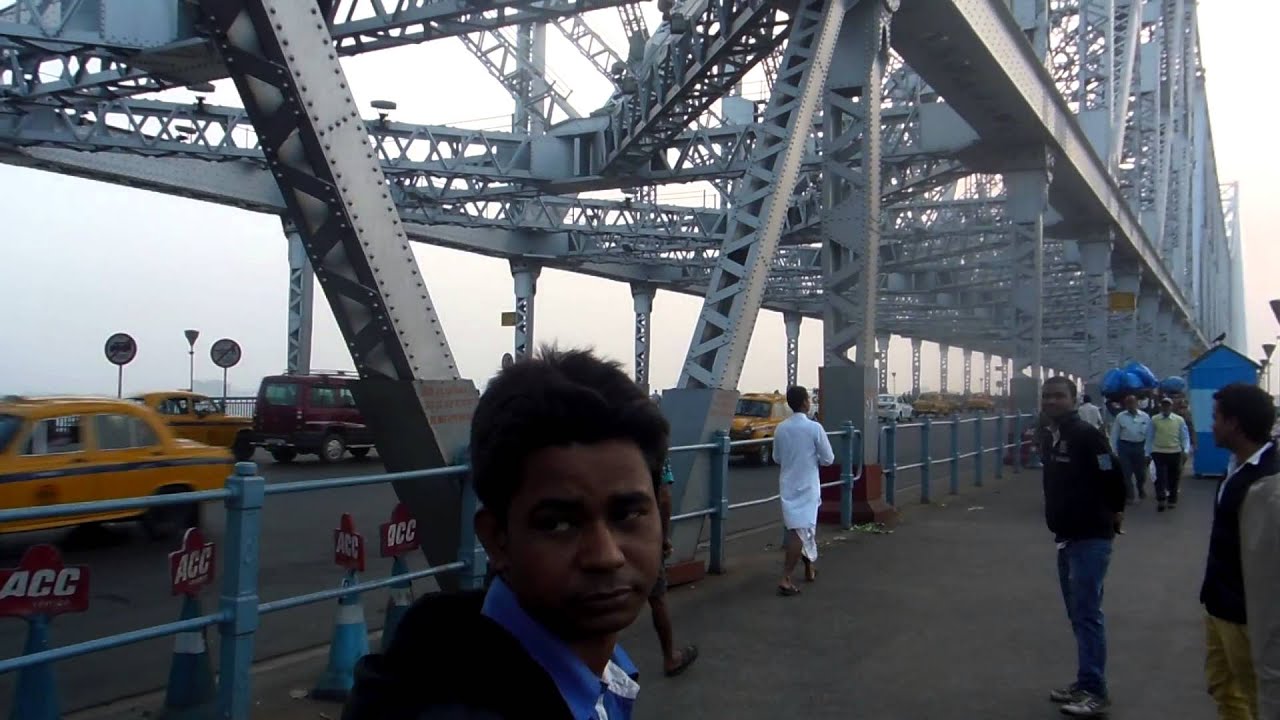 Howrah Pool Kolkata West Bengal - YouTube