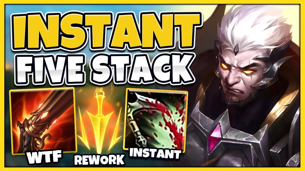 Darius INSTANTLY Stacks Passive in Season 12... WITH HUGE RANGE!! - YouTube