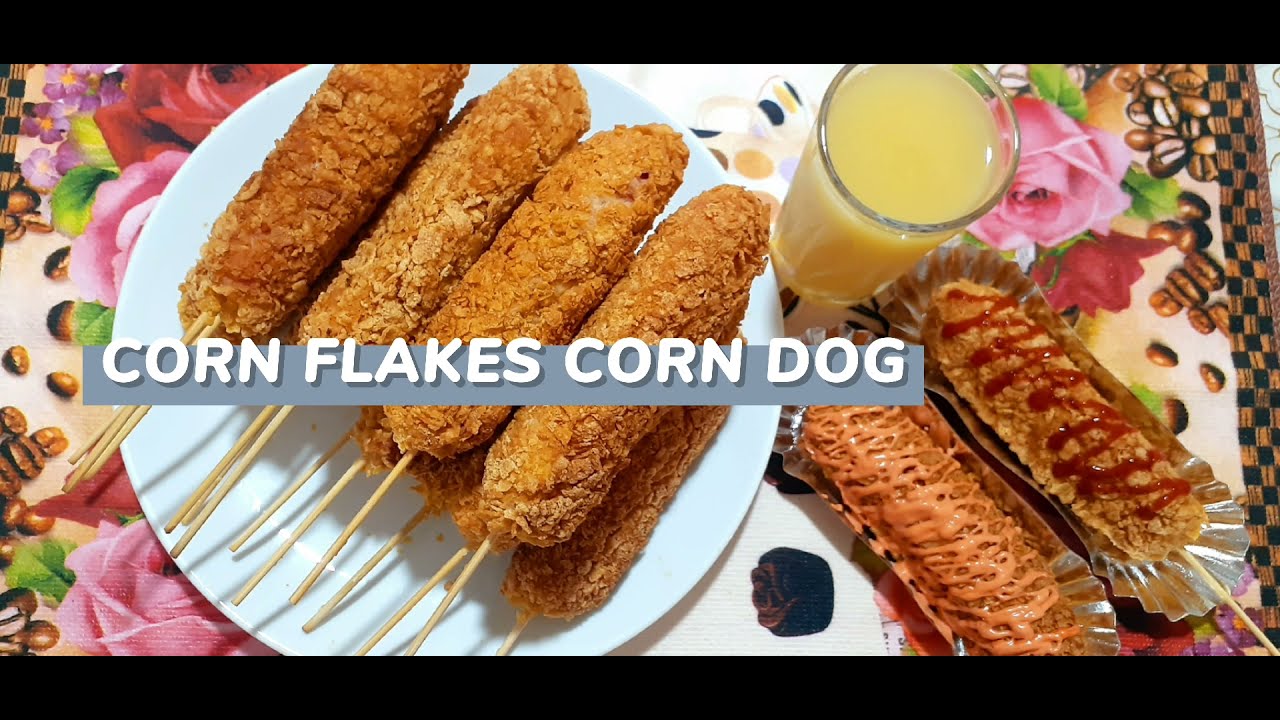 CORN FLAKES CORN DOG👩‍🍳 - YouTube