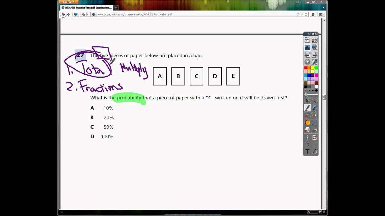 Question 27 8th Grade TCAP Practice Test YouTube question-27-8th-grade-tcap-practice-test-youtube