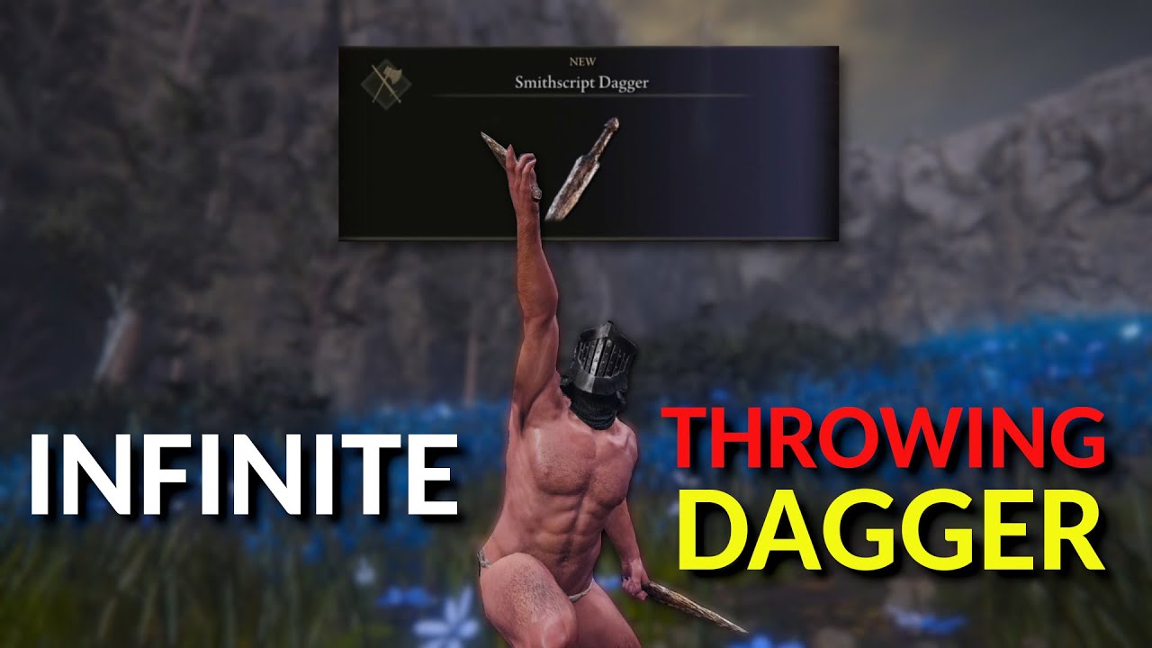 Elden Ring DLC - How To Get INFINITE Throwing Daggers RIGHT AWAY - YouTube