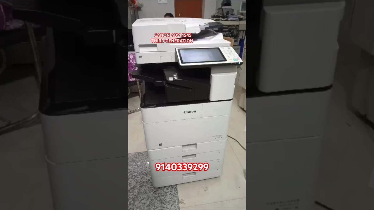 Canon adv 4545 best photocopy machine in your budget ⭐👍 #rohitkimachine ...