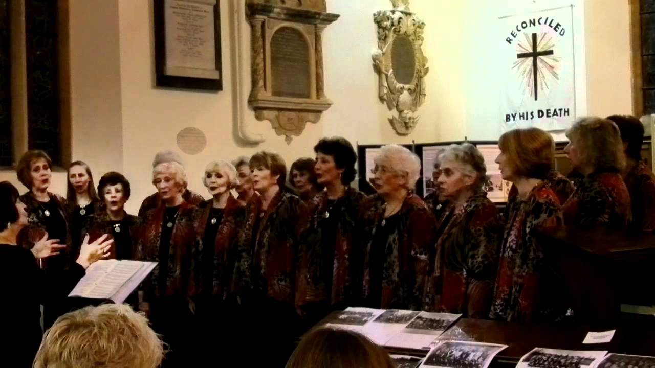 The Barnstaple Ladies Choir Sing Gershwin Medley at Fremington Church ...