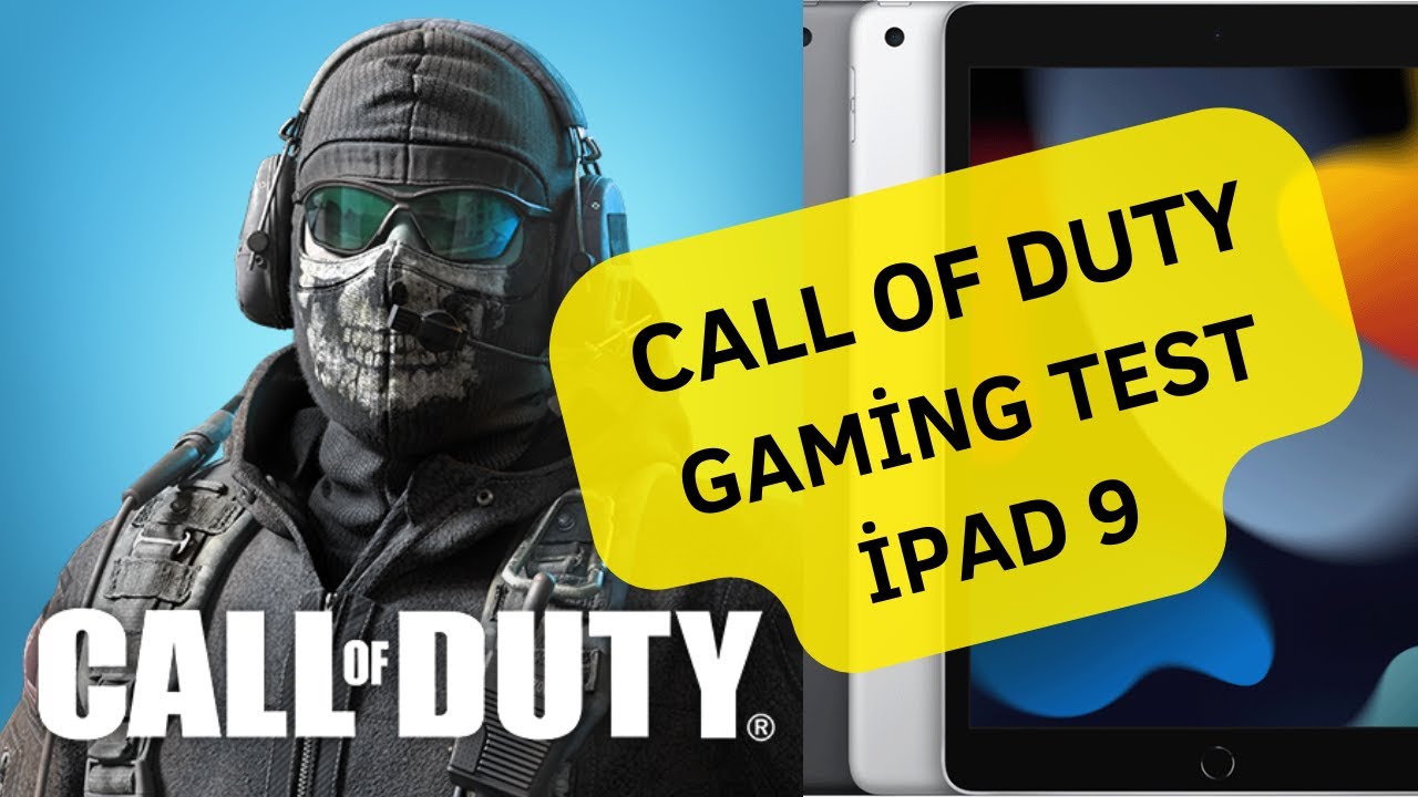Call of duty gameplay oyun test 2023 - ipad 9 call of duty oyun testi ...