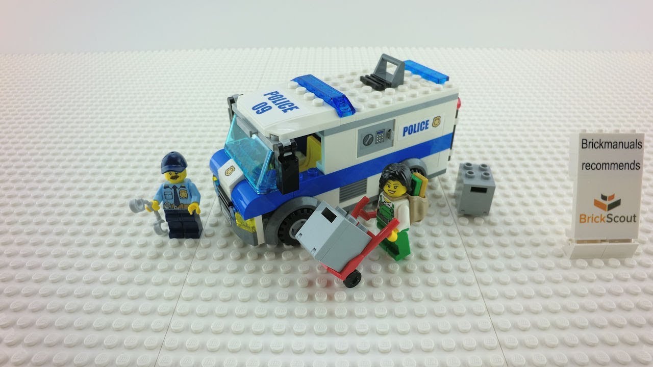 60142 Money Transporter LEGO® City 4K Speed Build Review by ...