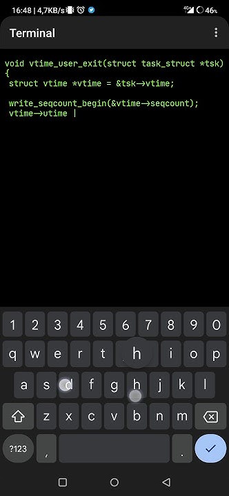 Fake coding on terminal Android Phone - YouTube