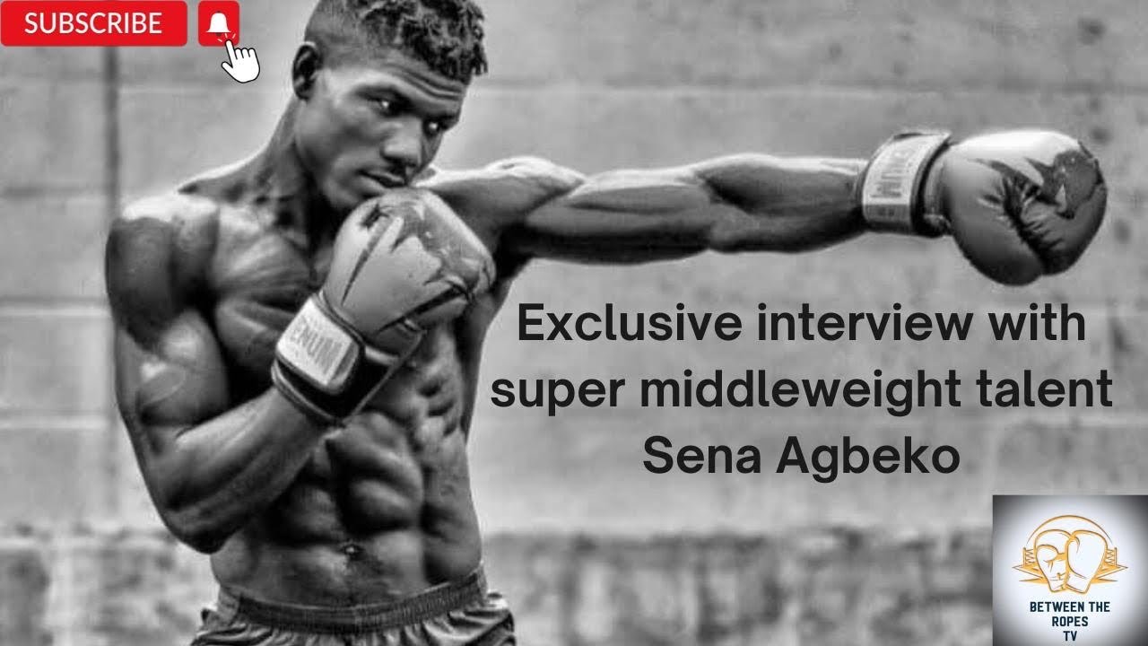 BOXING INTERVIEW WITH SUPER MIDDLEWEIGHT SENA AGBEKO! SPARRING WITH ...
