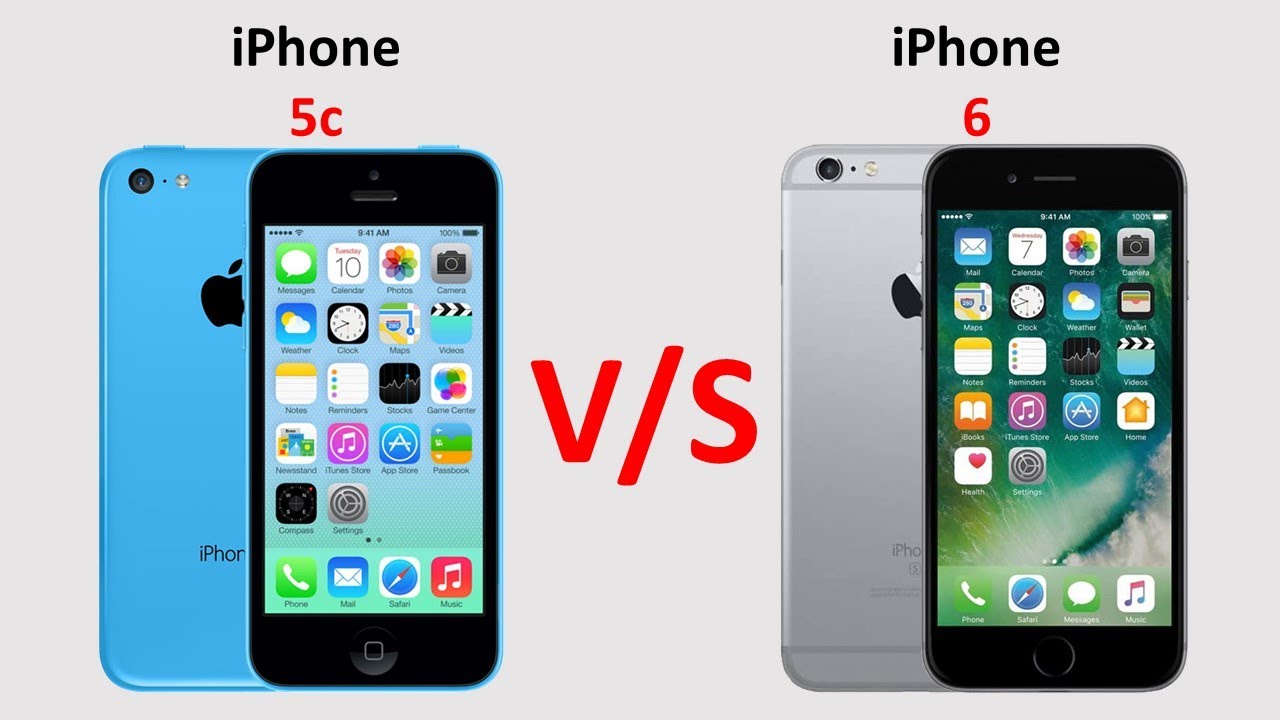 Iphone 6 Vs Iphone 5c