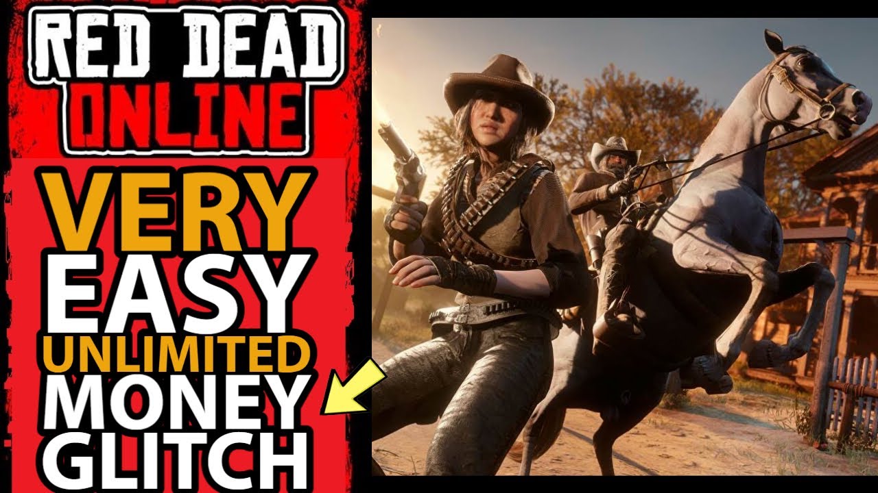 Very Easy Unlimited Money Glitch in Red Dead Online - YouTube