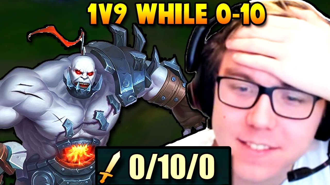 TheBausffs shows you how to 1v9 when he's 0-10 and get a massive lead ...