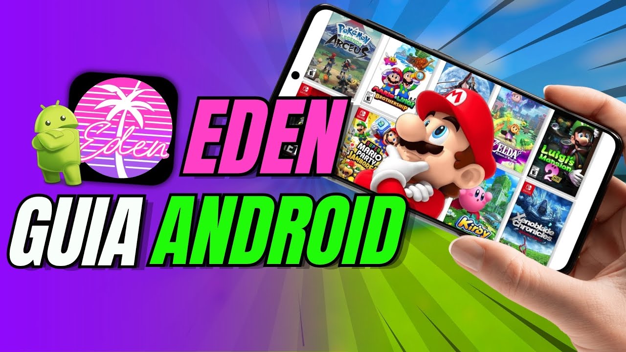 Nintendo Switch en ANDROID🥒EDEN Android Guia 2025🥒Emulador de Nintendo Switch Android - YouTube
