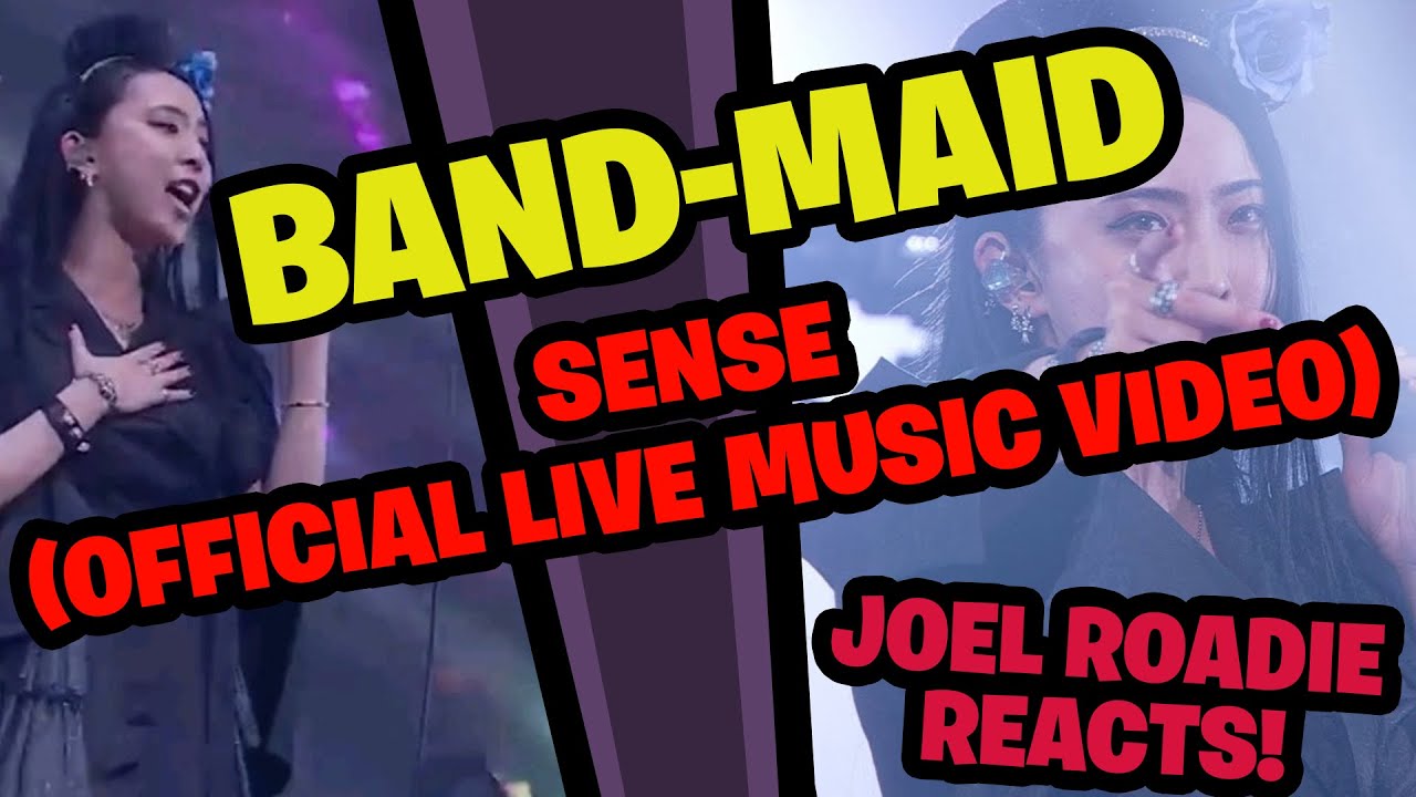 BAND-MAID / Sense (Official Live Video) - Roadie Reacts - YouTube