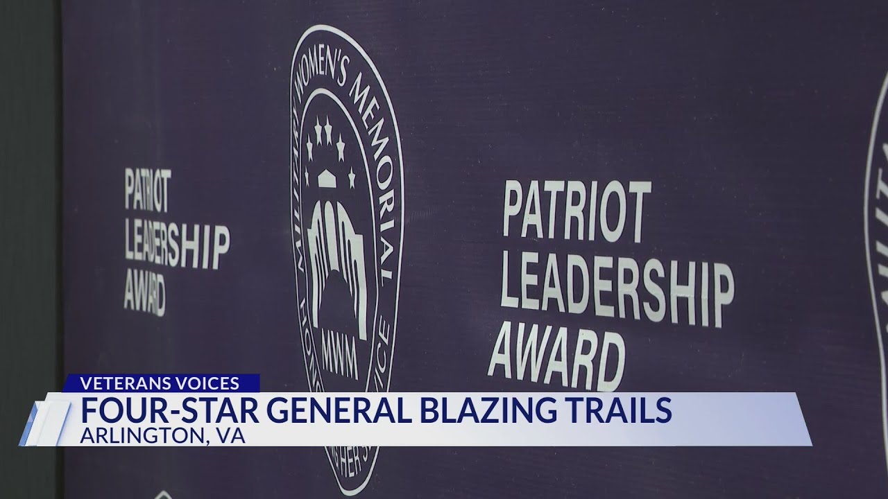 Military Women’s Memorial honors the 10 female four-star generals - YouTube
