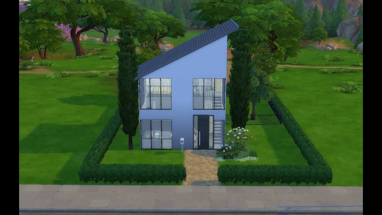 Loft Full of Windows | The Sims 4 Speed Build + CC Links | ImJustGaming ...