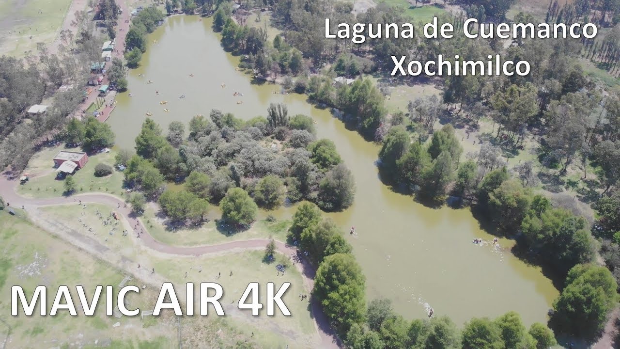 Laguna de Cuemanco en Xochimilco México | Mavic Air 4k - YouTube