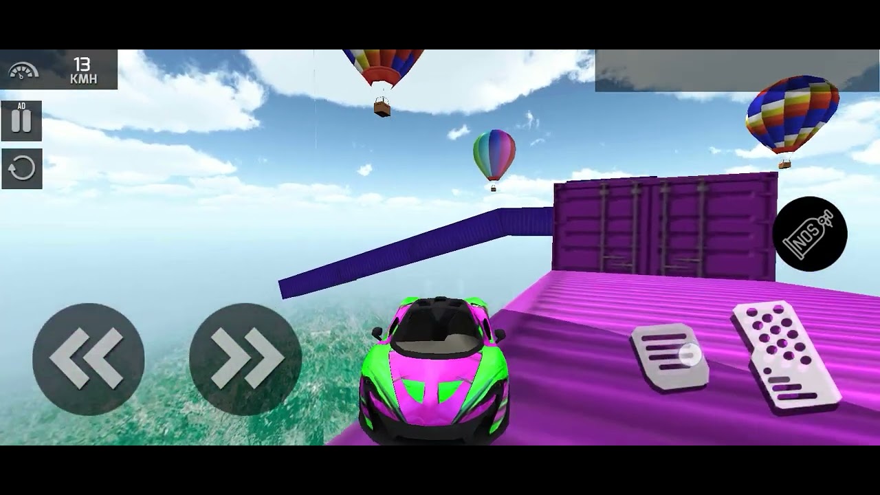 Mega ramp challenge - Ramp Car Racing 3d Android gameplay - YouTube