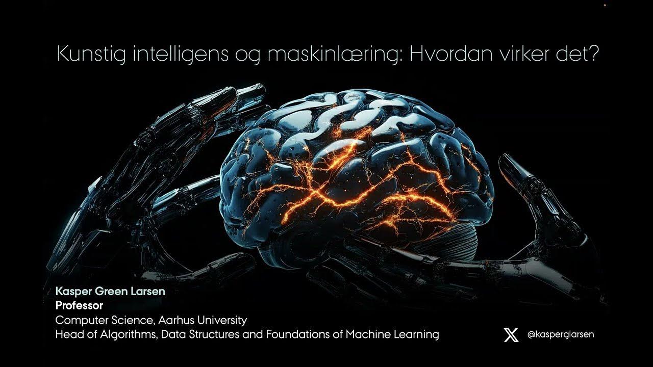 Kunstig intelligens og maskinlæring: Hvordan virker det? - YouTube