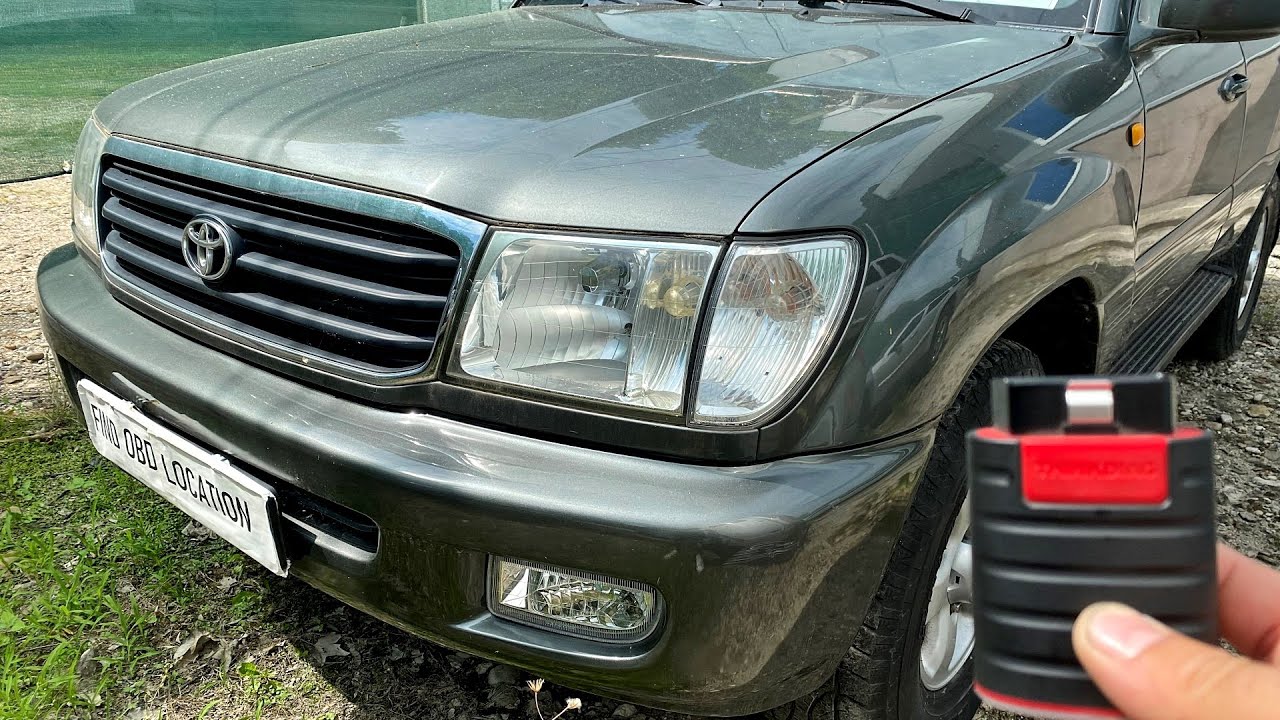 2001 Toyota Land Cruser OBD Port Location - YouTube