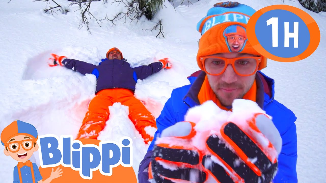 Blippi Plays In The Snow! | Be Creative With Blippi | Creative Kids ...