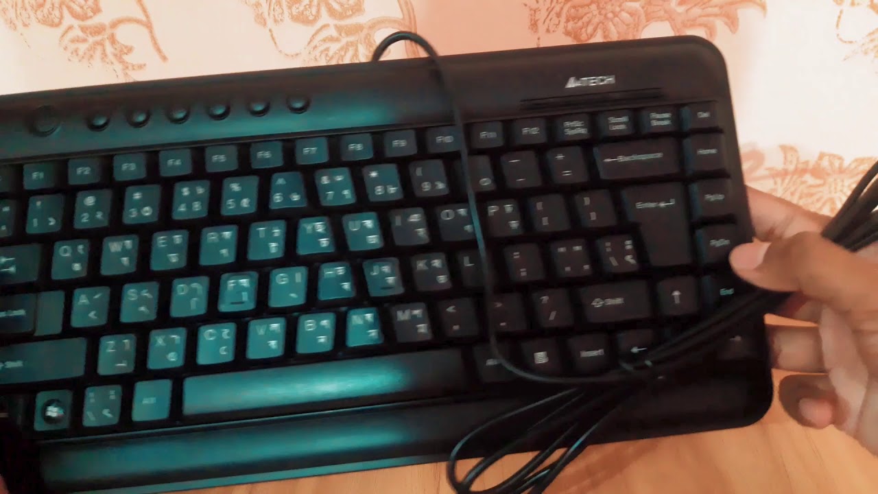 A4 TECH MINI KEYBOARD UNBOXING 2020 - YouTube