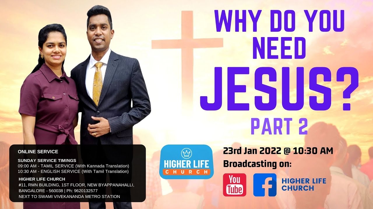 Higher Life Church Sunday Online Service | Prophet Naveen Karunanidhi ...
