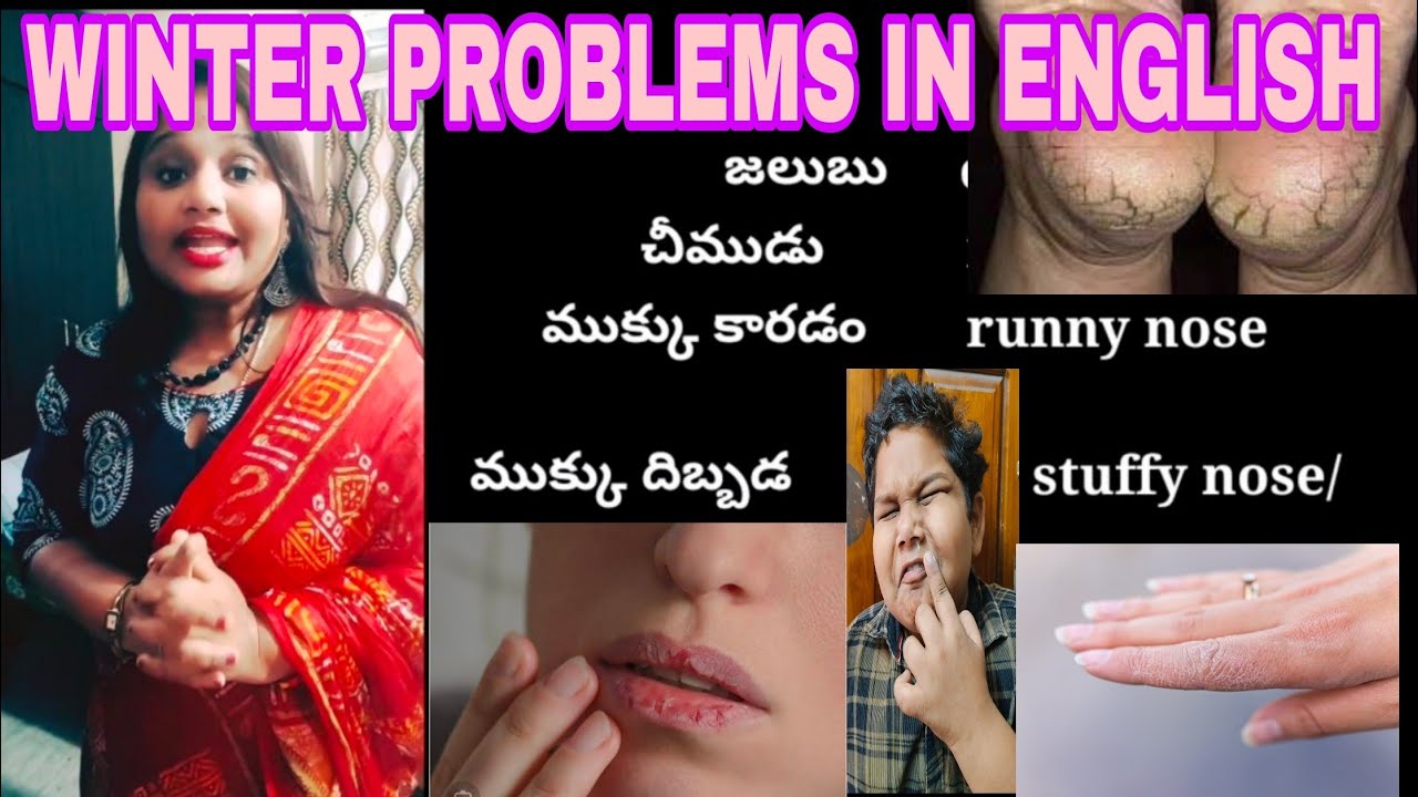 winter problems in Telugu n English - YouTube