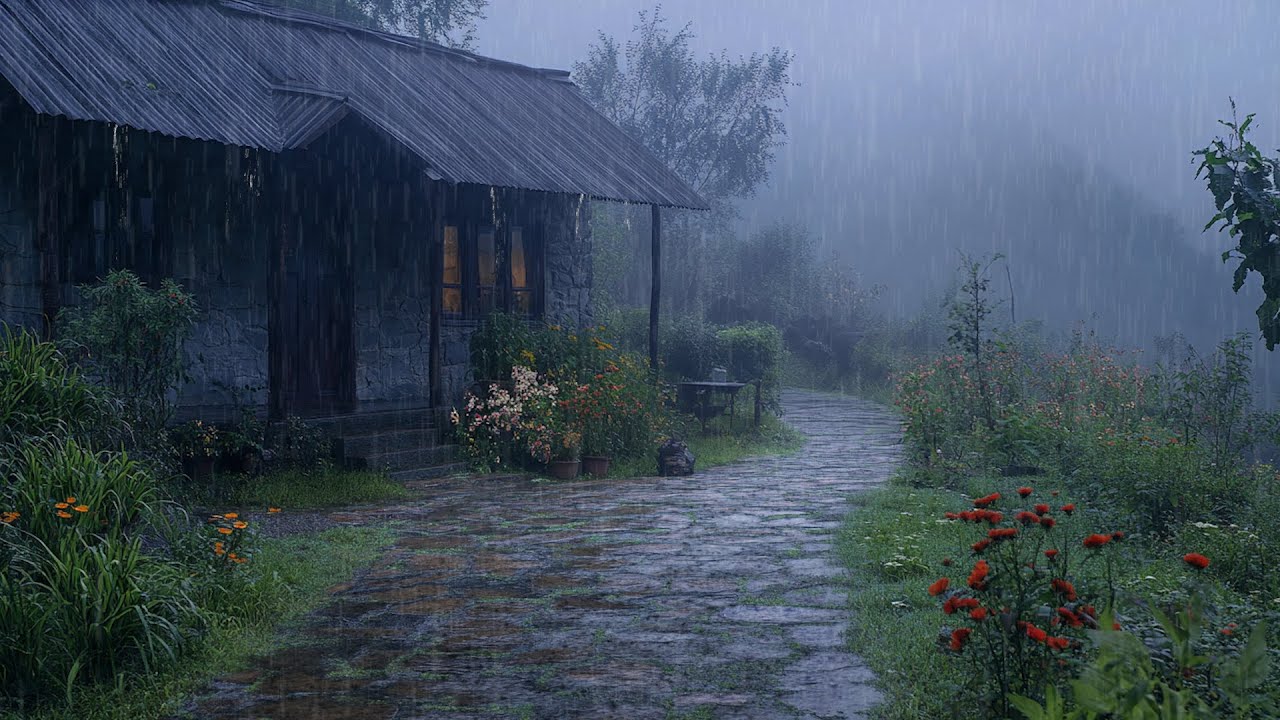 Calm and Peaceful Rain Sounds - Relaxing Rain Sounds for Deep Sleep ...