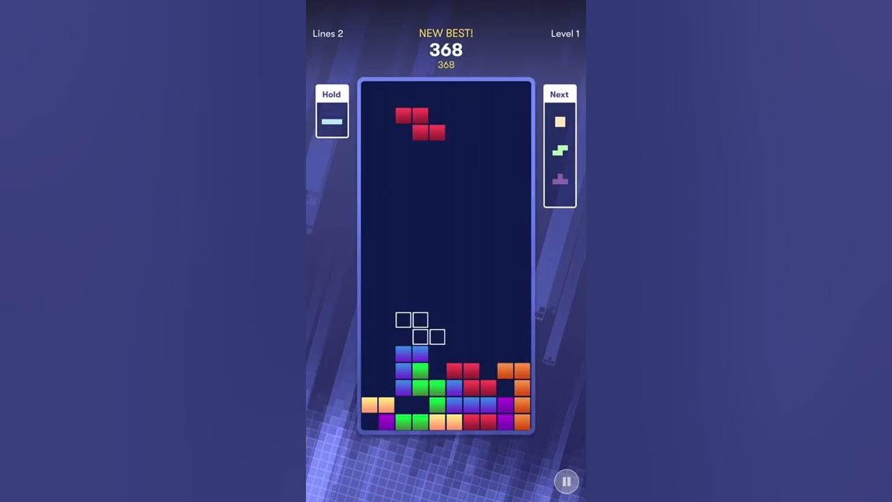 Full Tetris game play - YouTube