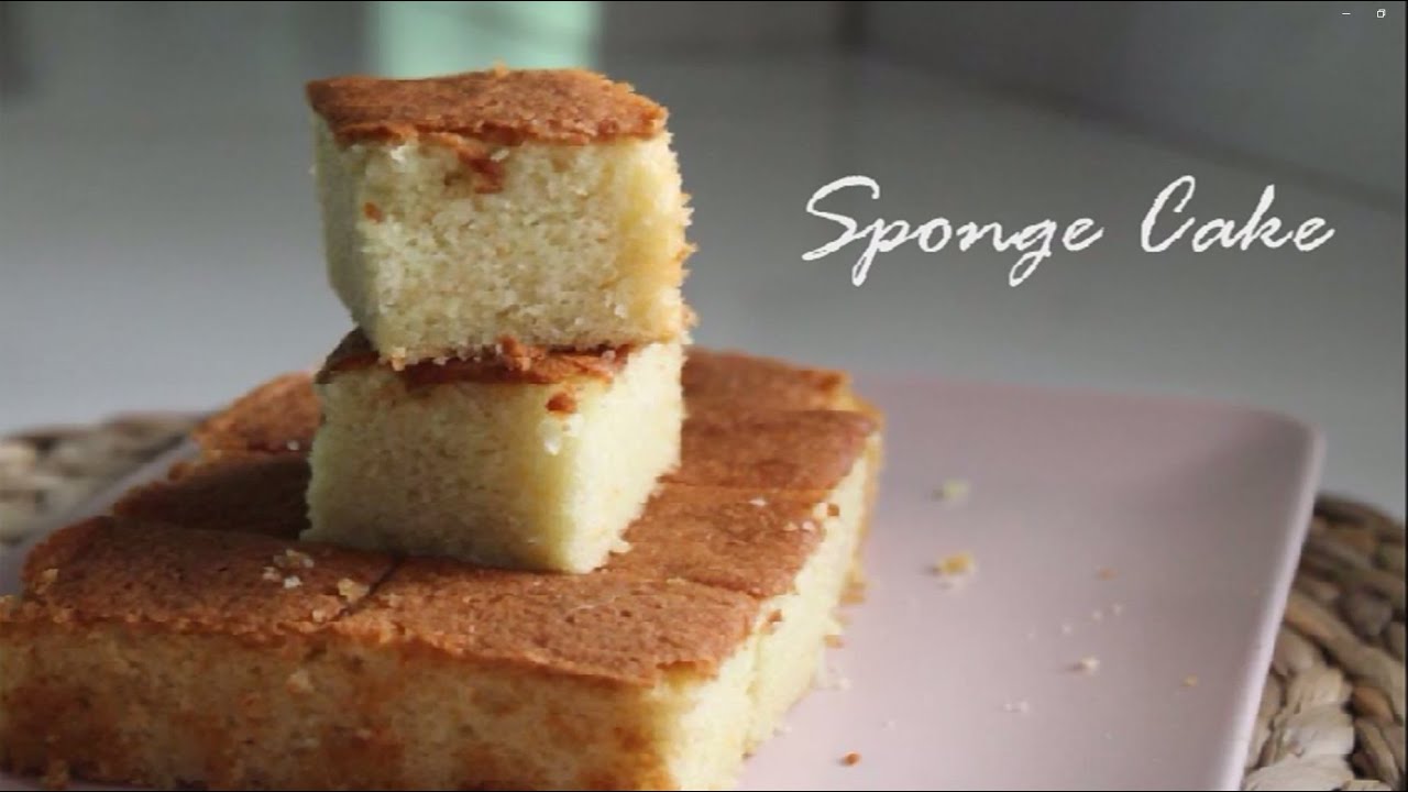 How to make Sponge Cake - YouTube