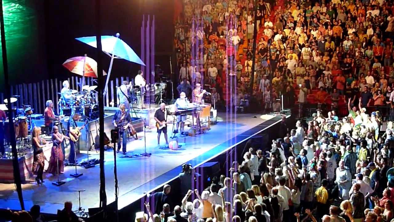 JIMMY BUFFETT LIVE AMERICAN AIRLINES ARENA MIAMI JANUARY 2012 FINS FINS ...