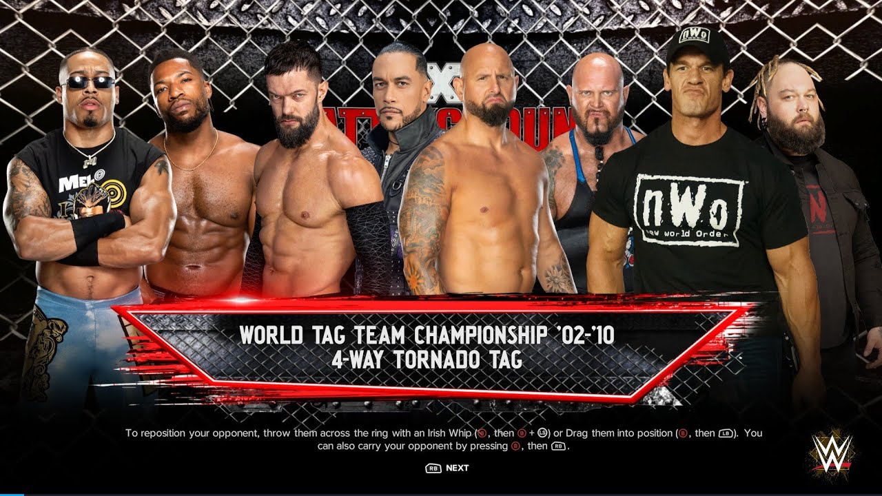 Bray Wyatt and John Cena (NWO) v Judgement Day v OC v hays and Williams ...