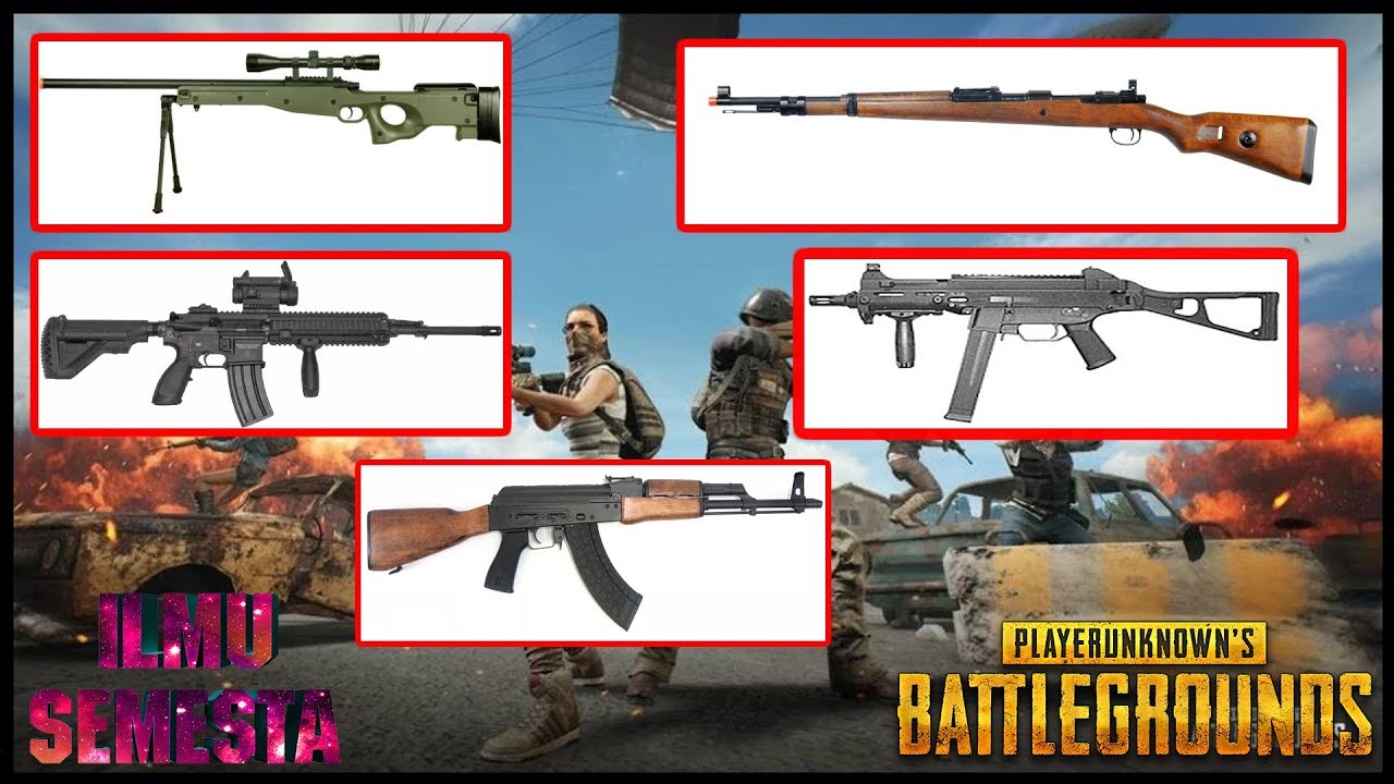 JADI INI SENJATA PUBG ASLI DI DUNIA NYATA???? KALIAN WAJIB BUAT ...