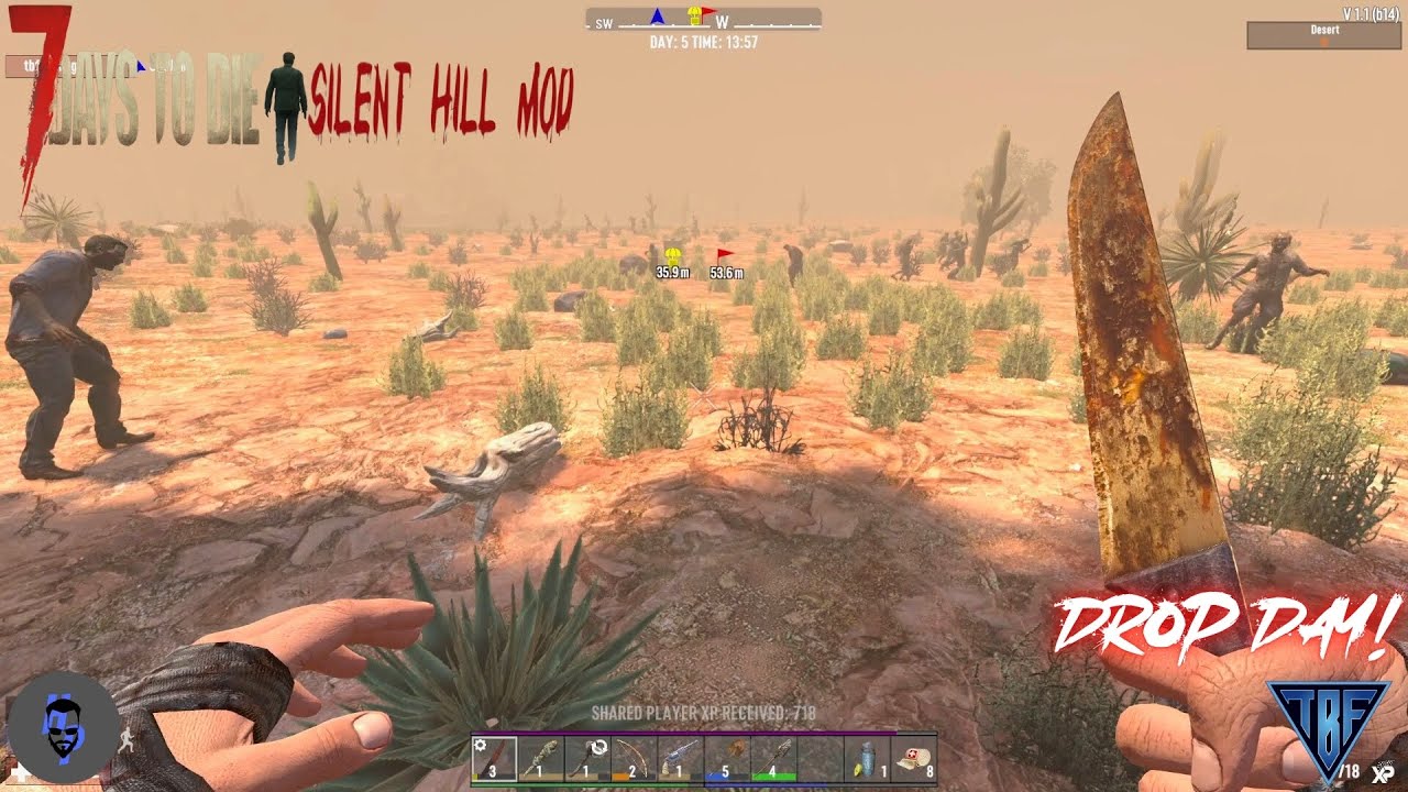 7D2D Mod Silent Hill Challenge : Epi 5 - Drop Day - YouTube