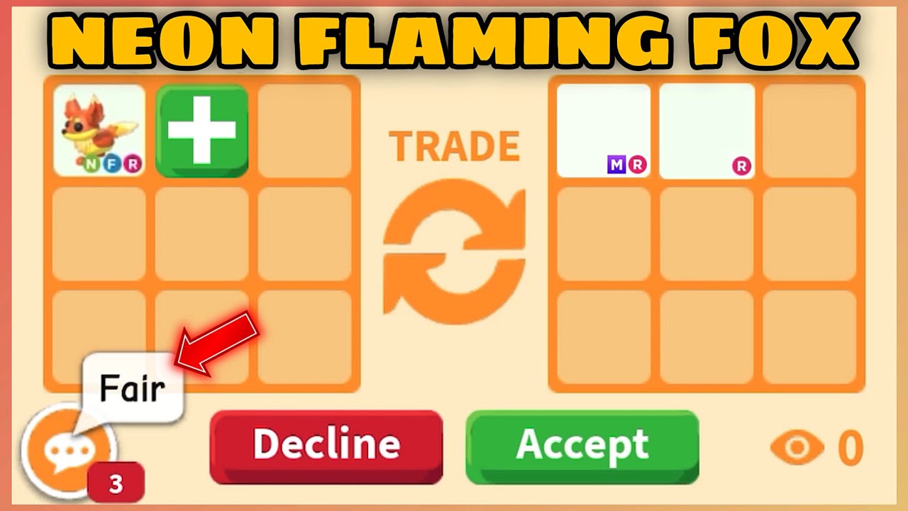 🔥 TRADING *NEW* NEON FLAMING FOX!! SO MANY GOOD OFFERS WITH A WIN!!😍😍 ...