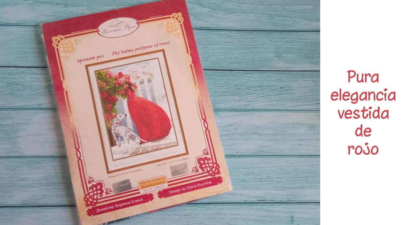 Pura elegancia vestida de rojo - YouTube