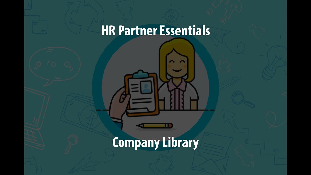 HRP Essentials - Company Library - YouTube