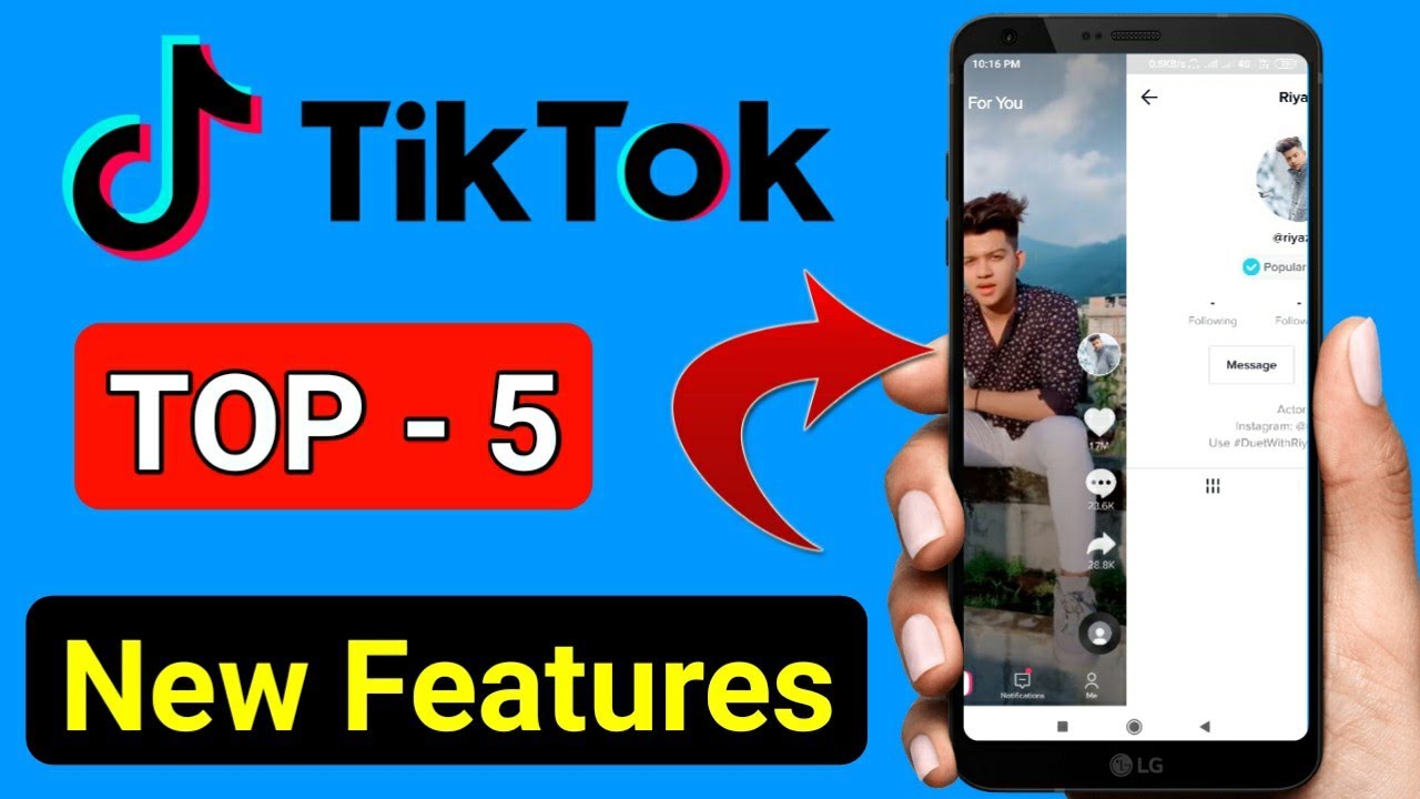 Tik Tok Top 5 New Features 2019 || New Latest Update - YouTube